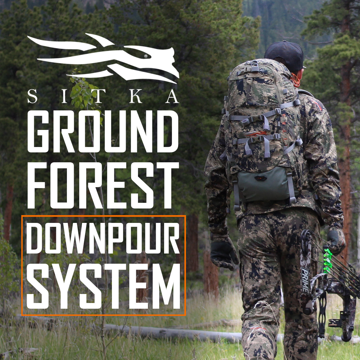 Sitka Gear Ground Forest Downpour System | 1 Shot Gear