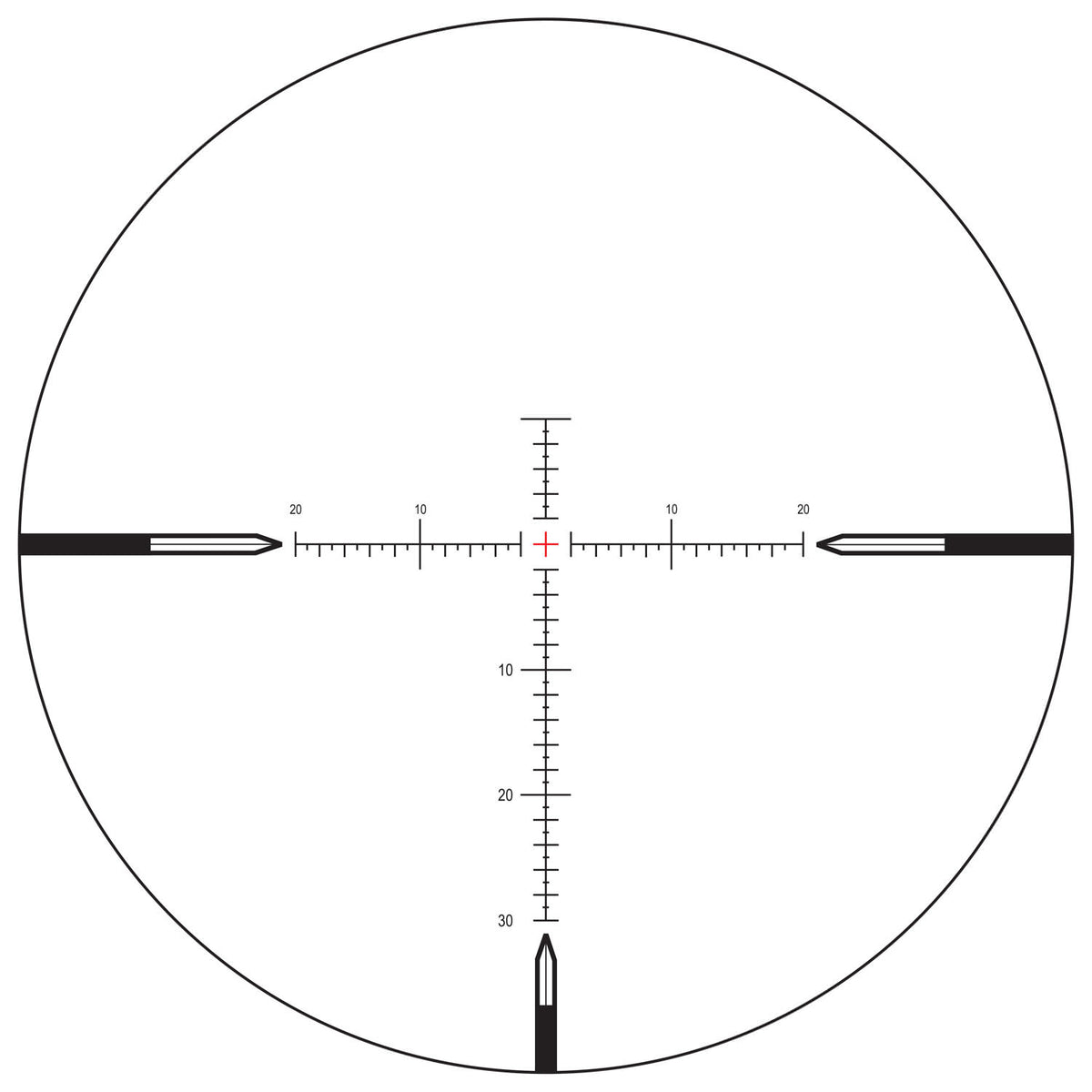 SHV 4-14x50 F1 .1 MIL -illuminated Mil-R reticle C557 | 1 Shot Gear